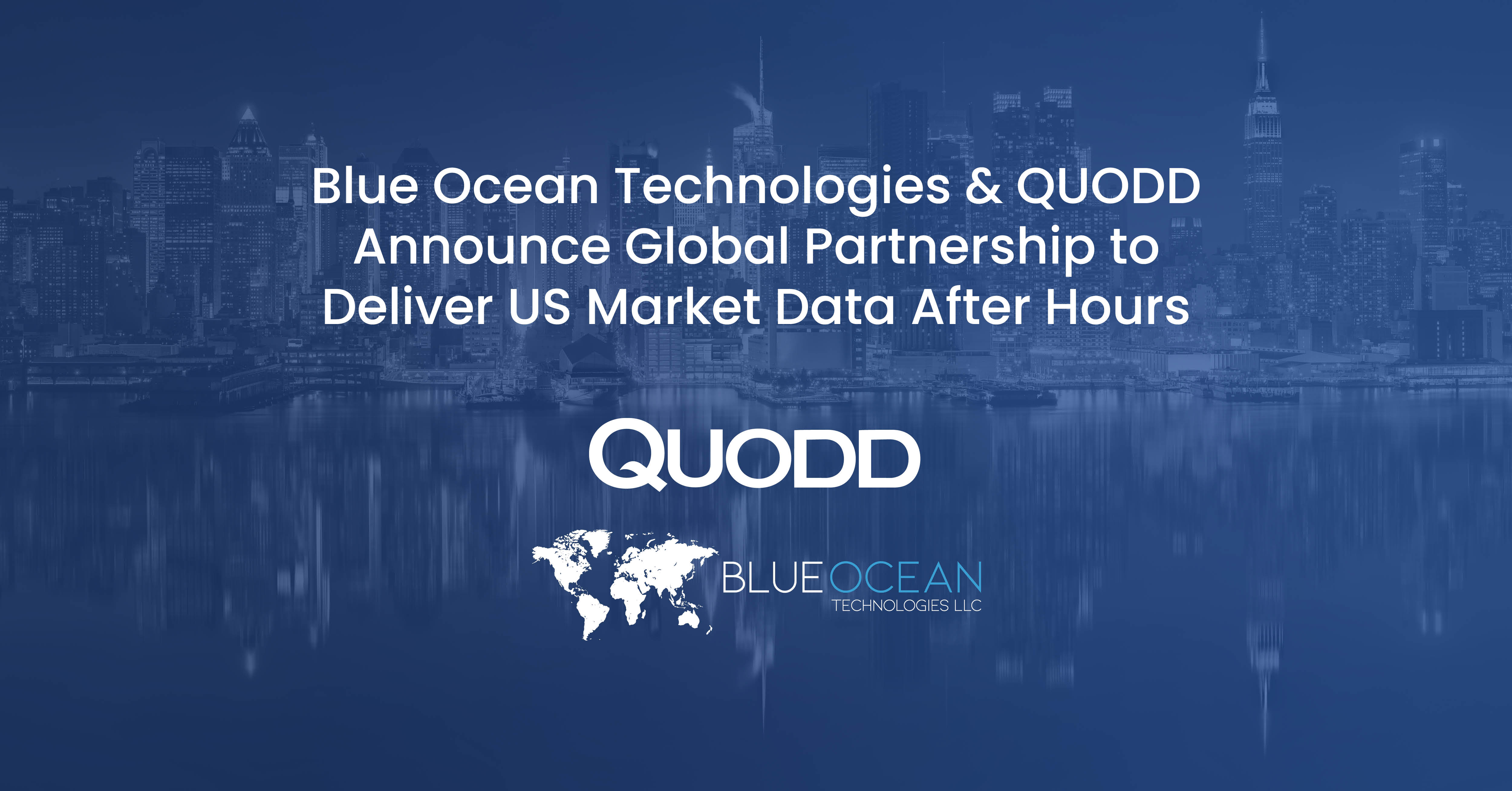 Blue Ocean Technologies & QUODD Announce Global Strategic Partnership ...